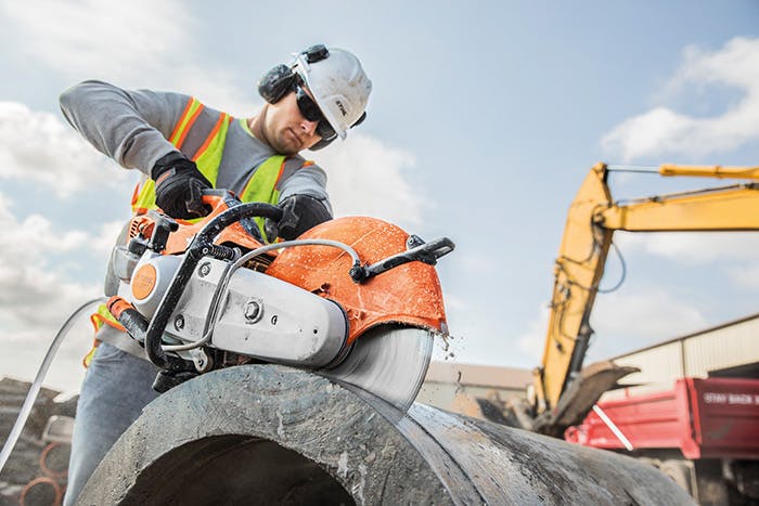 TS 500i Cutquik | Electronic Contol Cut Off Machine | STIHL USA