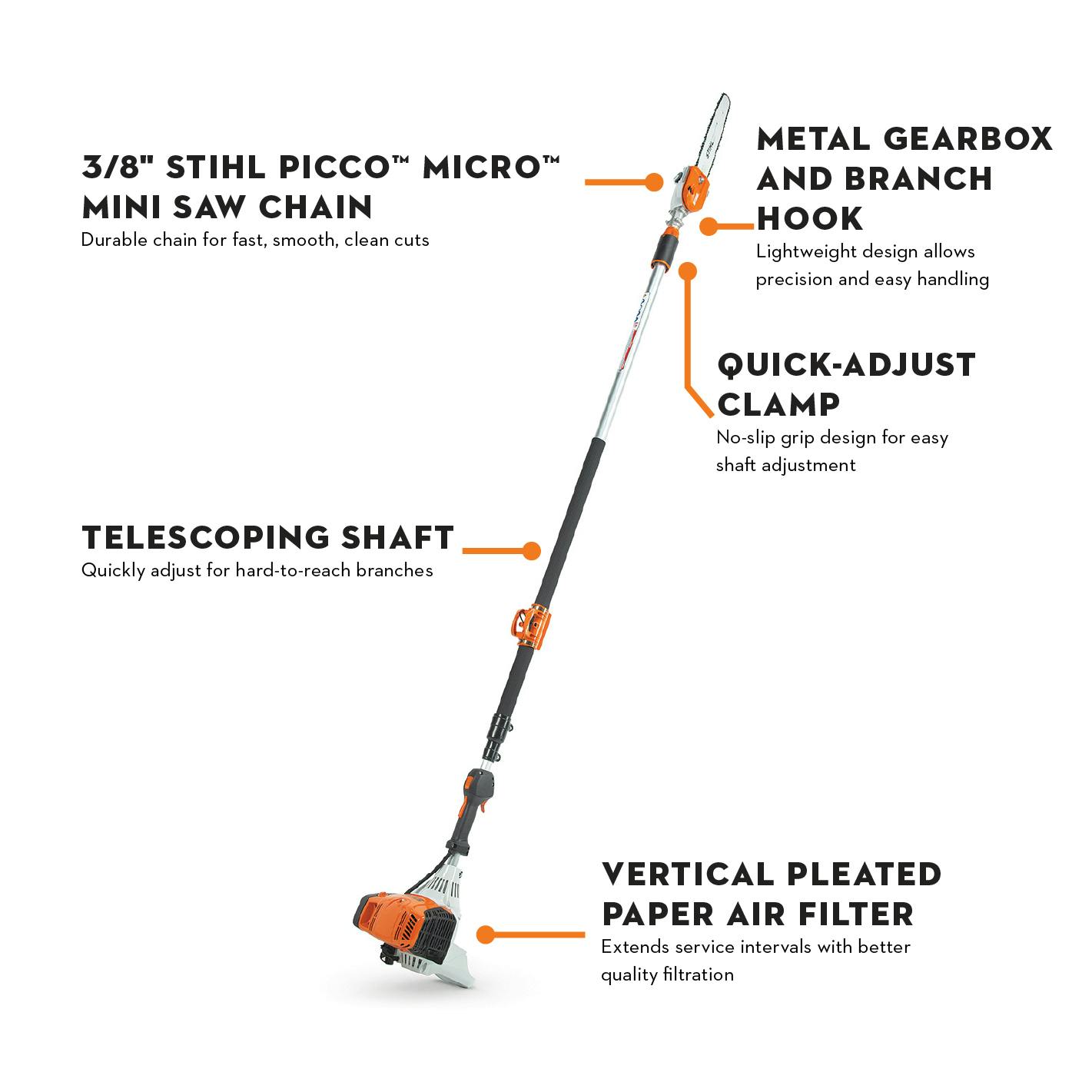 HT 135 | Pole Pruners | STIHL USA
