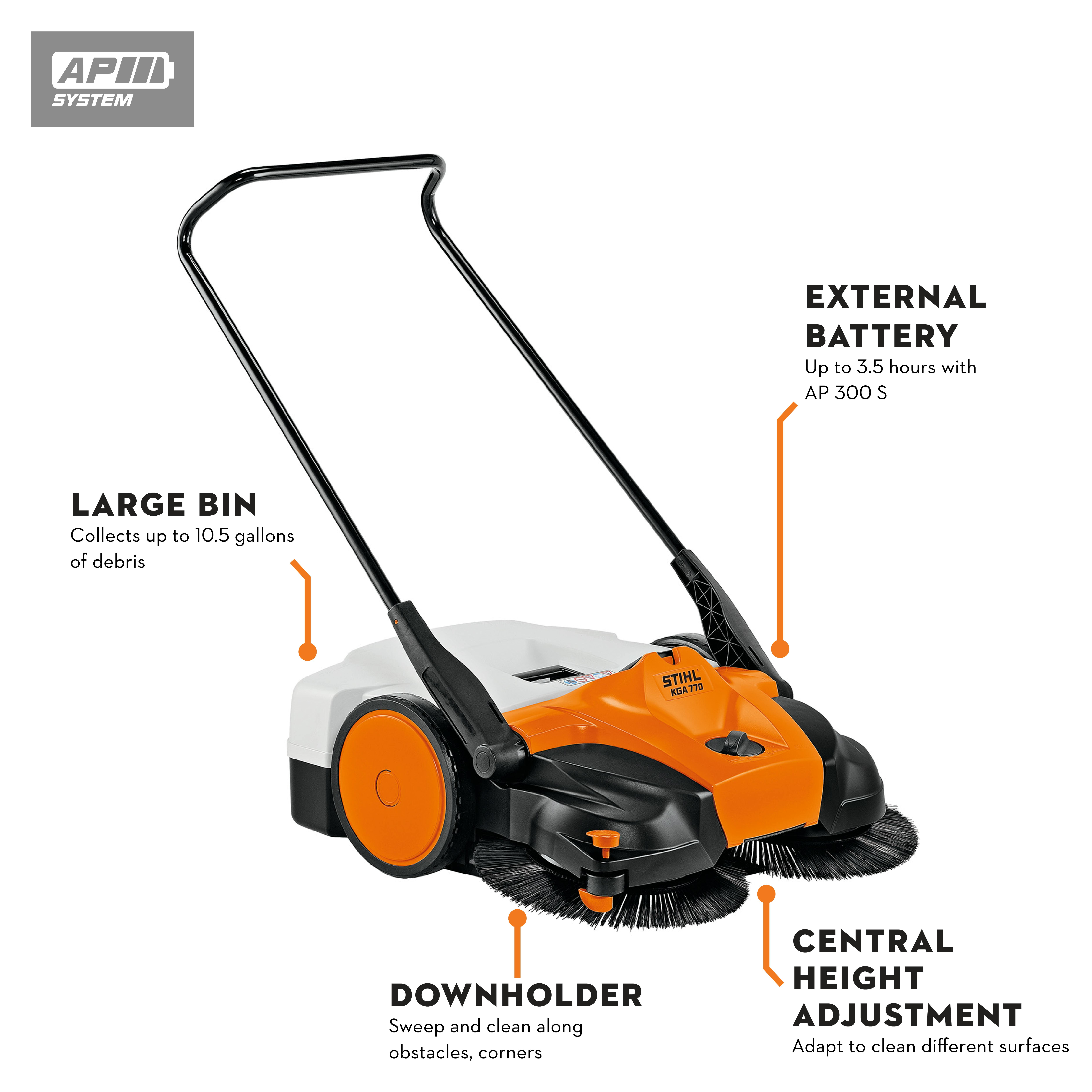 KGA 770 | Sweeper | STIHL USA