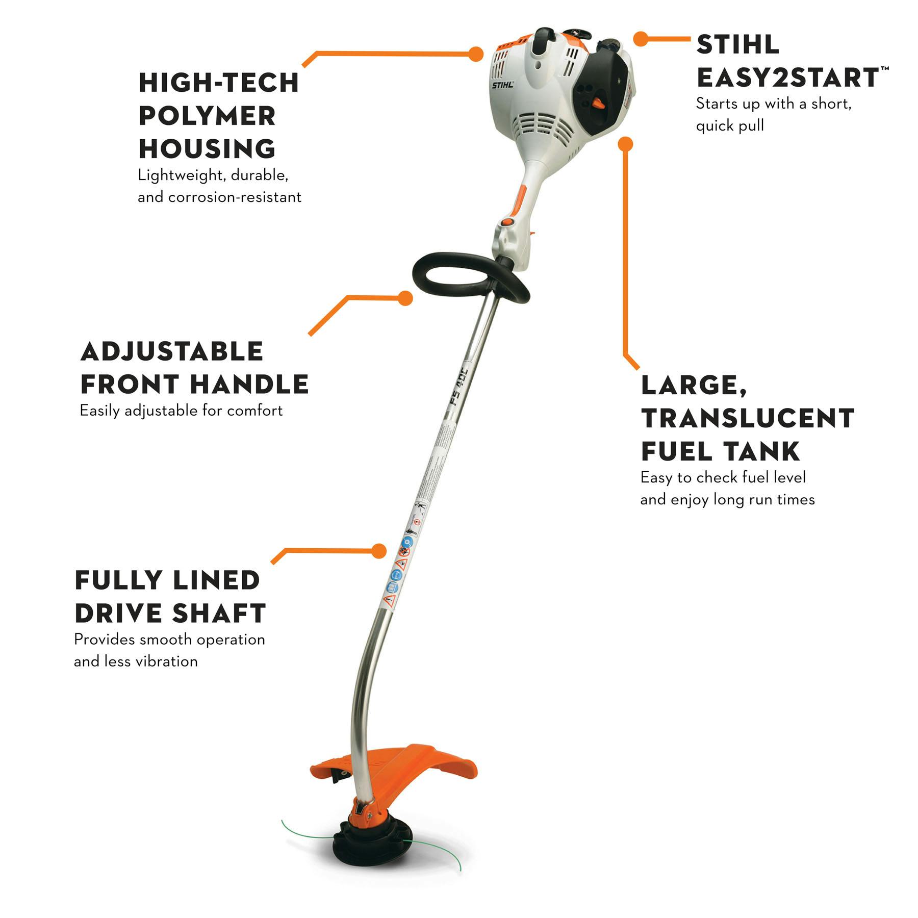 FS 40 C-E | Occasional Use Homescaper Lawn Trimmers | STIHL USA